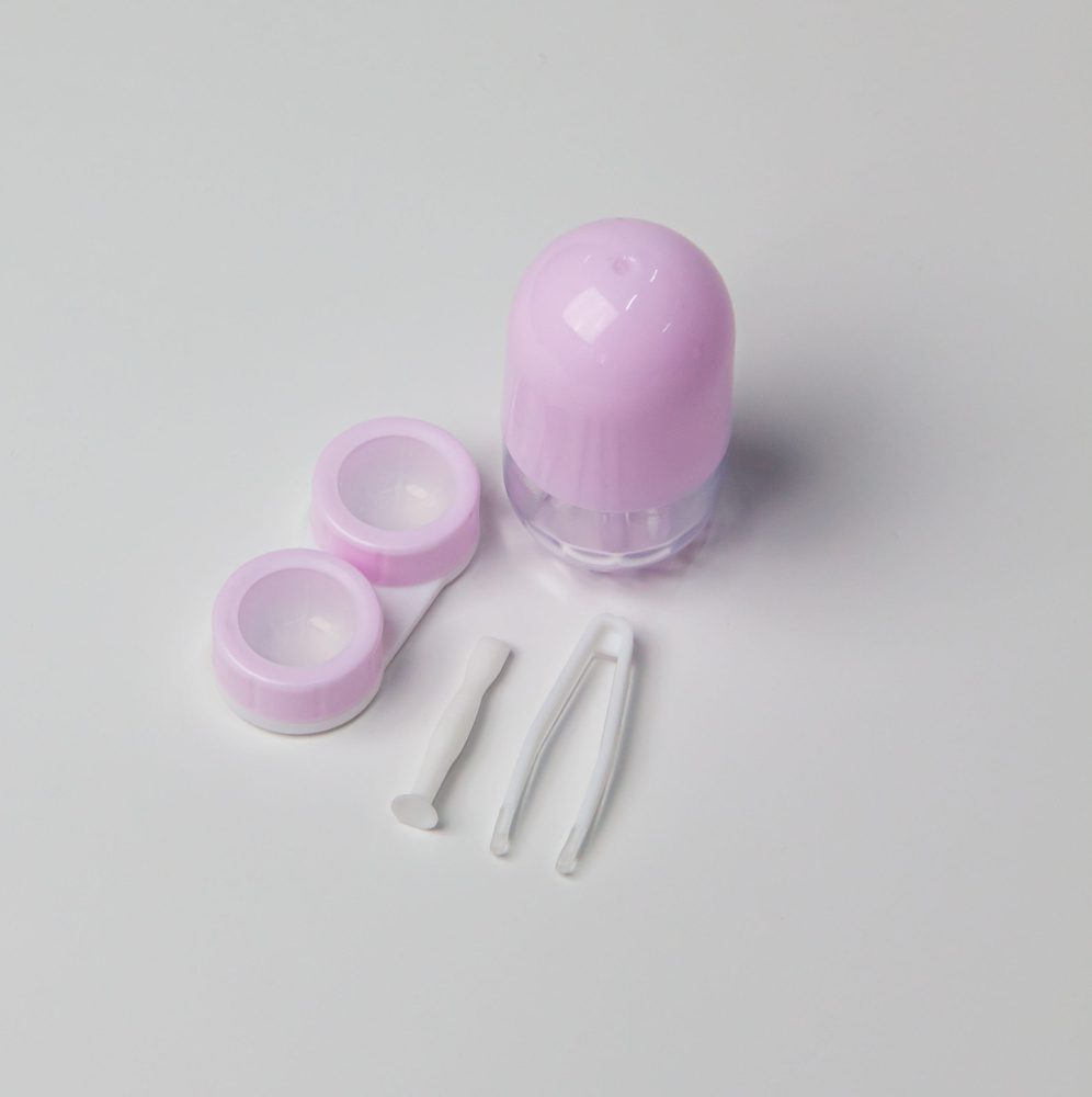 Контейнер для линз, футляр, пинцет, присоска - купить с доставкой по ...