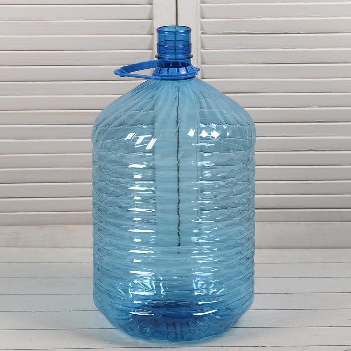 ПЭТ-бутыль, 18,9 л, одноразовая, с ручкой - купить с доставкой по ...