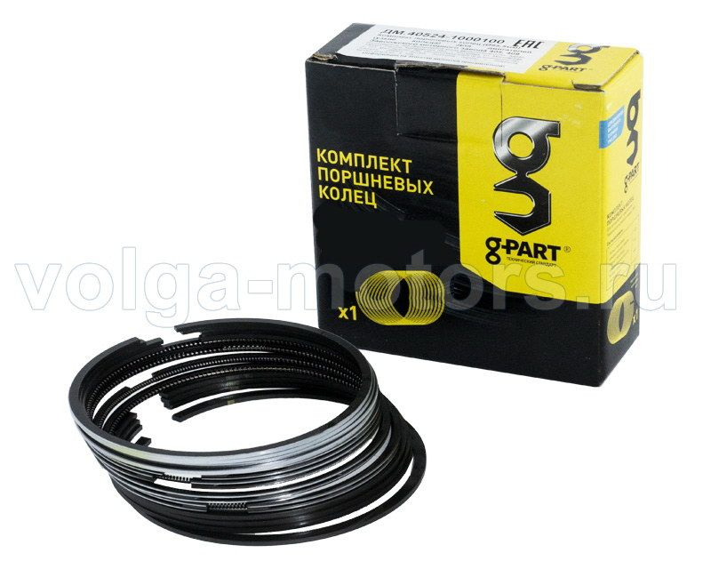 Кольца поршневые Газель Бизнес 101,0 дв. 4216 Евро-III, IV узкие G-PART ...