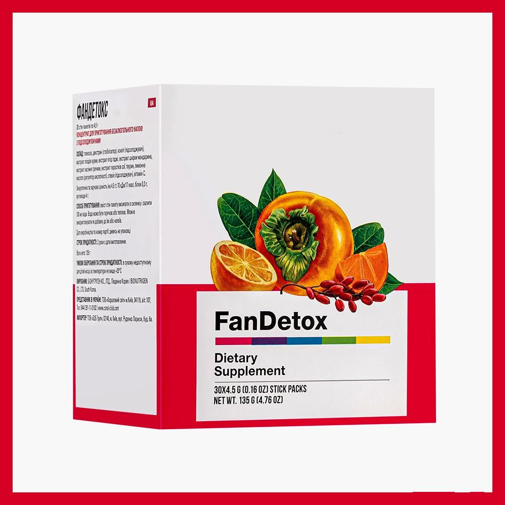 ФанДетокс (FanDetox), 30 стик-пакетов - пособствует восстановлению ...