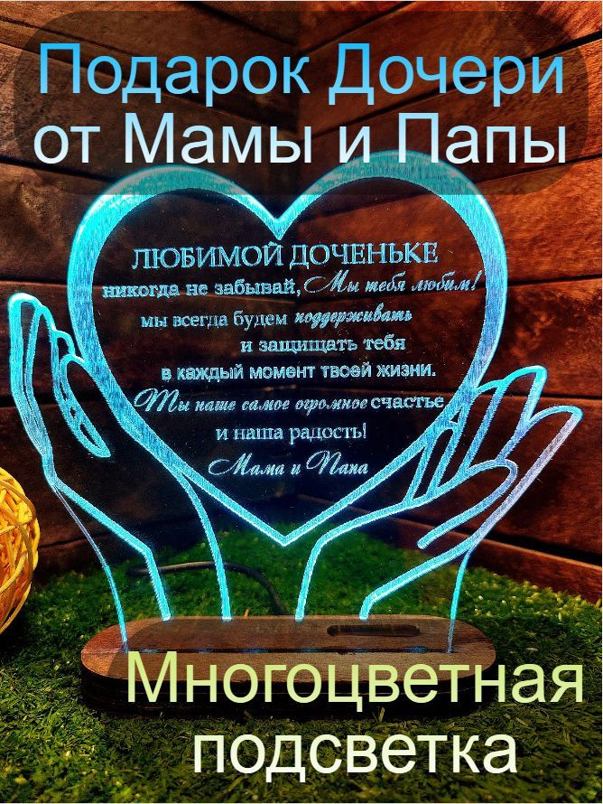 Оригинальный подарок на день рождения любимой доченьке от родителей ...