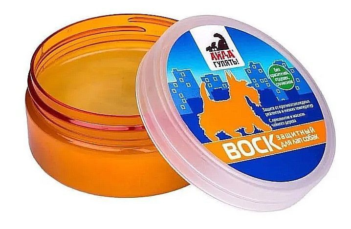 Воск защитный для лап собак, 100гр - купить с доставкой по выгодным ...