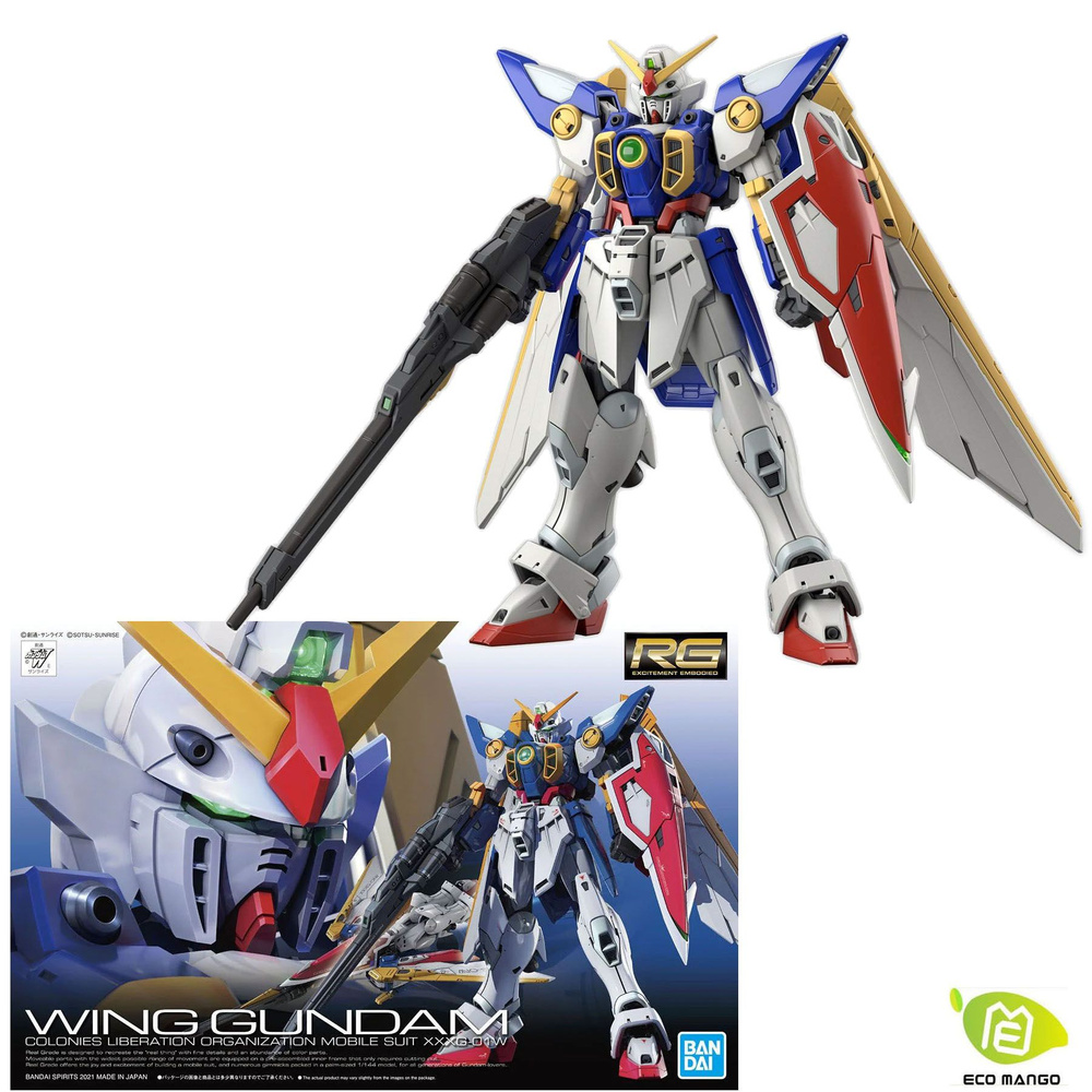 Фигурка Bandai Hobby RG #35 Wing Gundam - купить с доставкой по ...