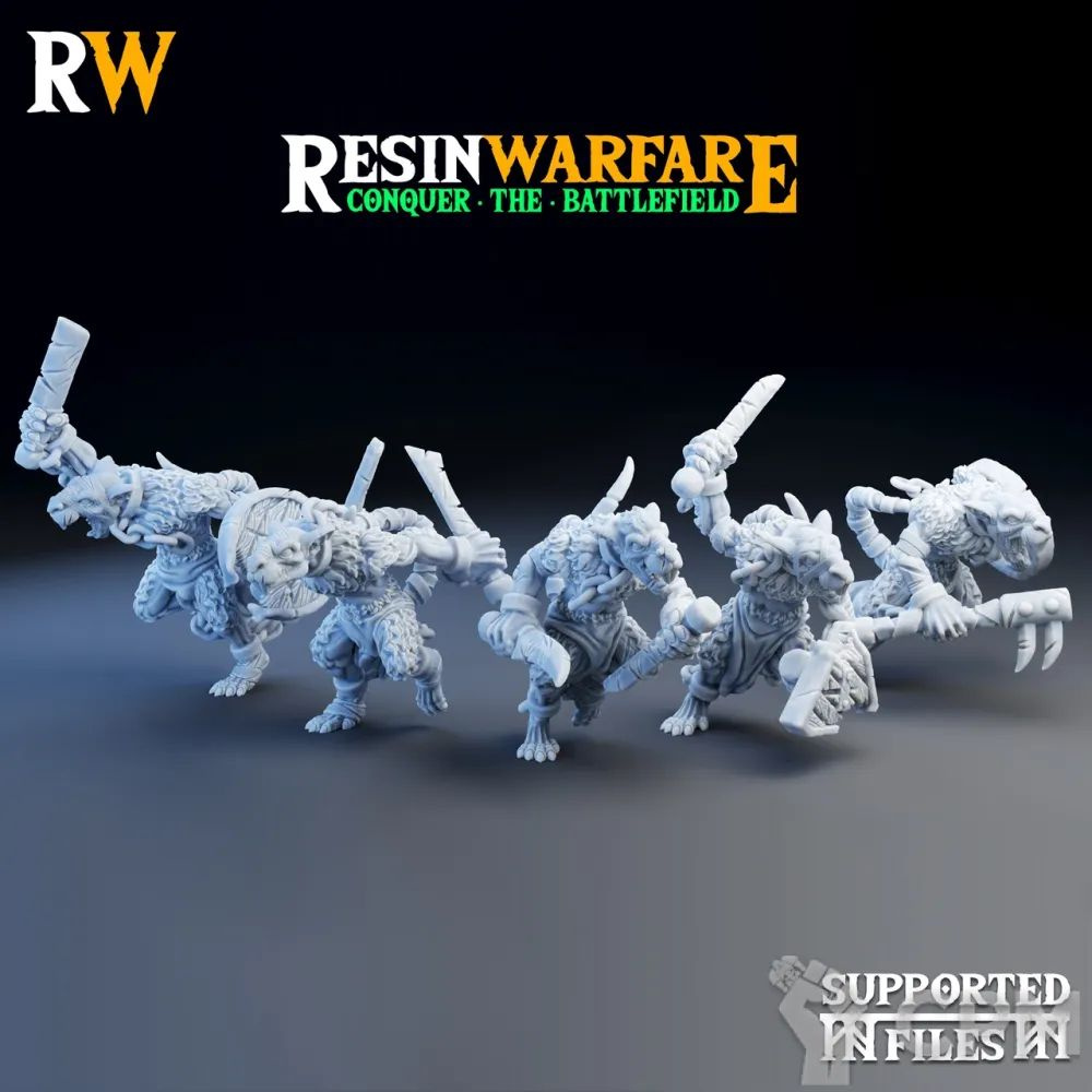 Warhammer Skaven Slaves Pack/Скавены рабы - купить с доставкой по ...