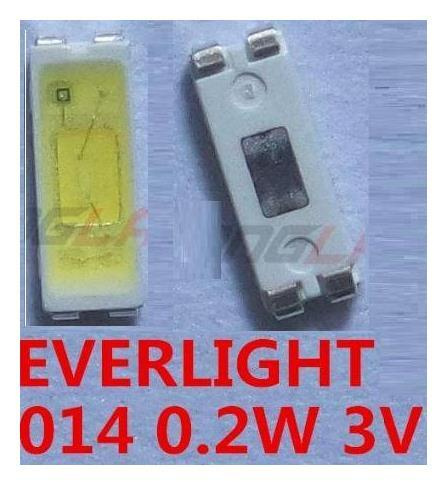 smd LED 4014 3в 60MA холодный белый для ремонта ЖК ТВ чип светодиод ...