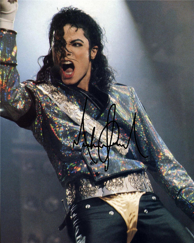 Автограф Майкл Джексон, Король поп-музыки - Автограф Michael Jackson ...