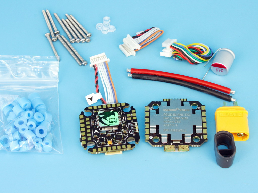 Башня DIATONE MAMBA MK4 F722 /F40 128K MINI 2-6S 32bit 4415 - купить с ...