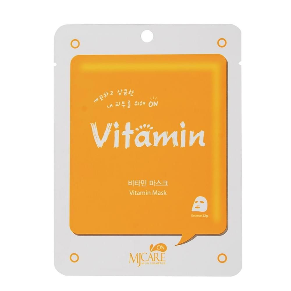 MIJIN Маска тканевая д/лица с облепихой MJ on Vitamin Mask 22гр ...