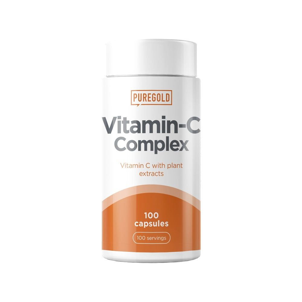 Vitamin C Complex / Complex Витамин С/ 100 капс. Pure Gold - купить с ...