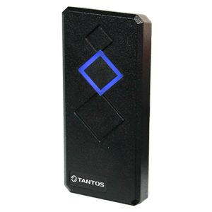 Tantos TS-RDR-E Black Считыватель карт Em-marine, выходной протокол Wiegand-26, питание 9-16В ...