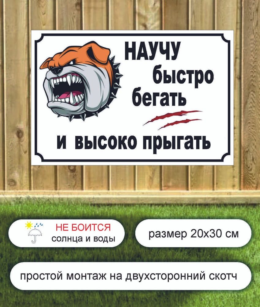 табличка информационная, 30 см, 30 см - купить в интернет-магазине OZON ...
