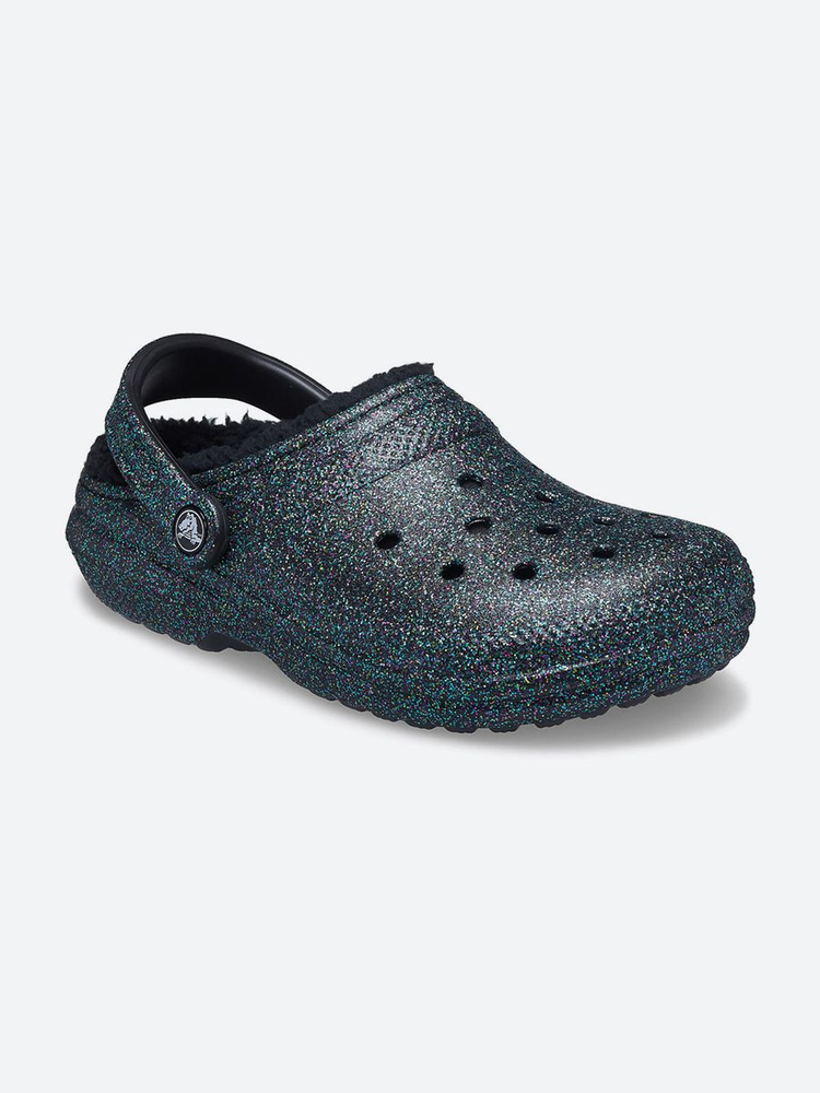 Сабо Crocs Classic Glitter Lined Clog - купить с доставкой по выгодным ...