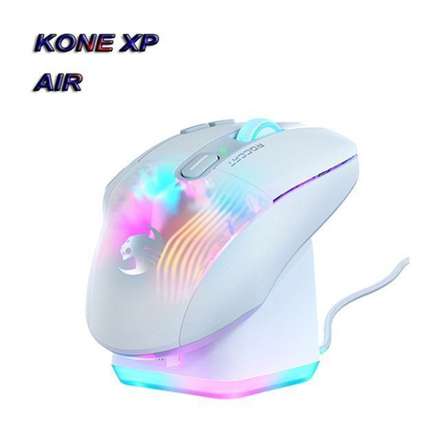 Игровая мышь беспроводная ROCCAT беспроводная Kone XP Air , белый купить c доставкой на OZON по ...