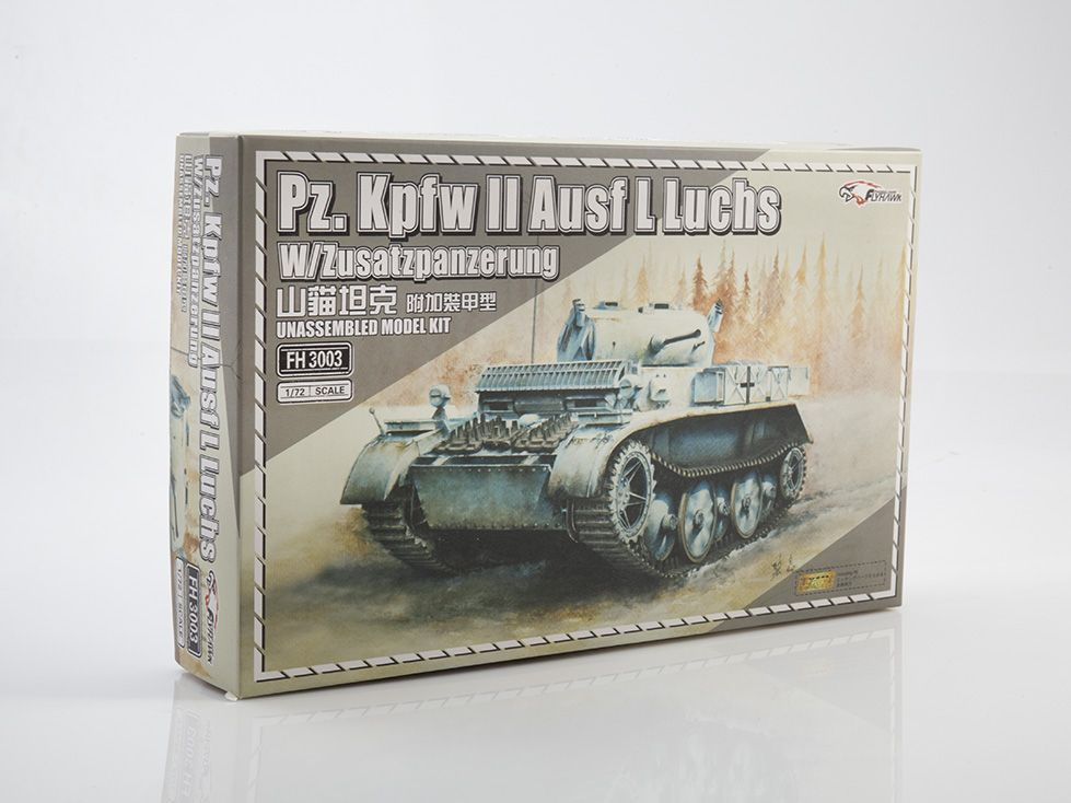 Сборная модель танка FLY HAWK MODEL Танк Pzkpfw II Ausf L Luchs ( w ...
