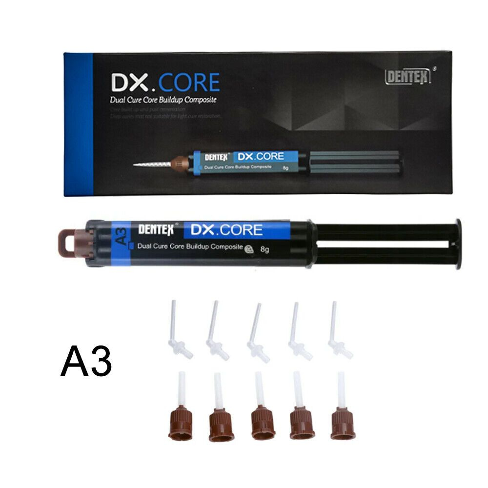 Шприц 8,0 г, Dentex Dental, Легкое самоотверждающееся покрытие из композитной смолы двойного ...