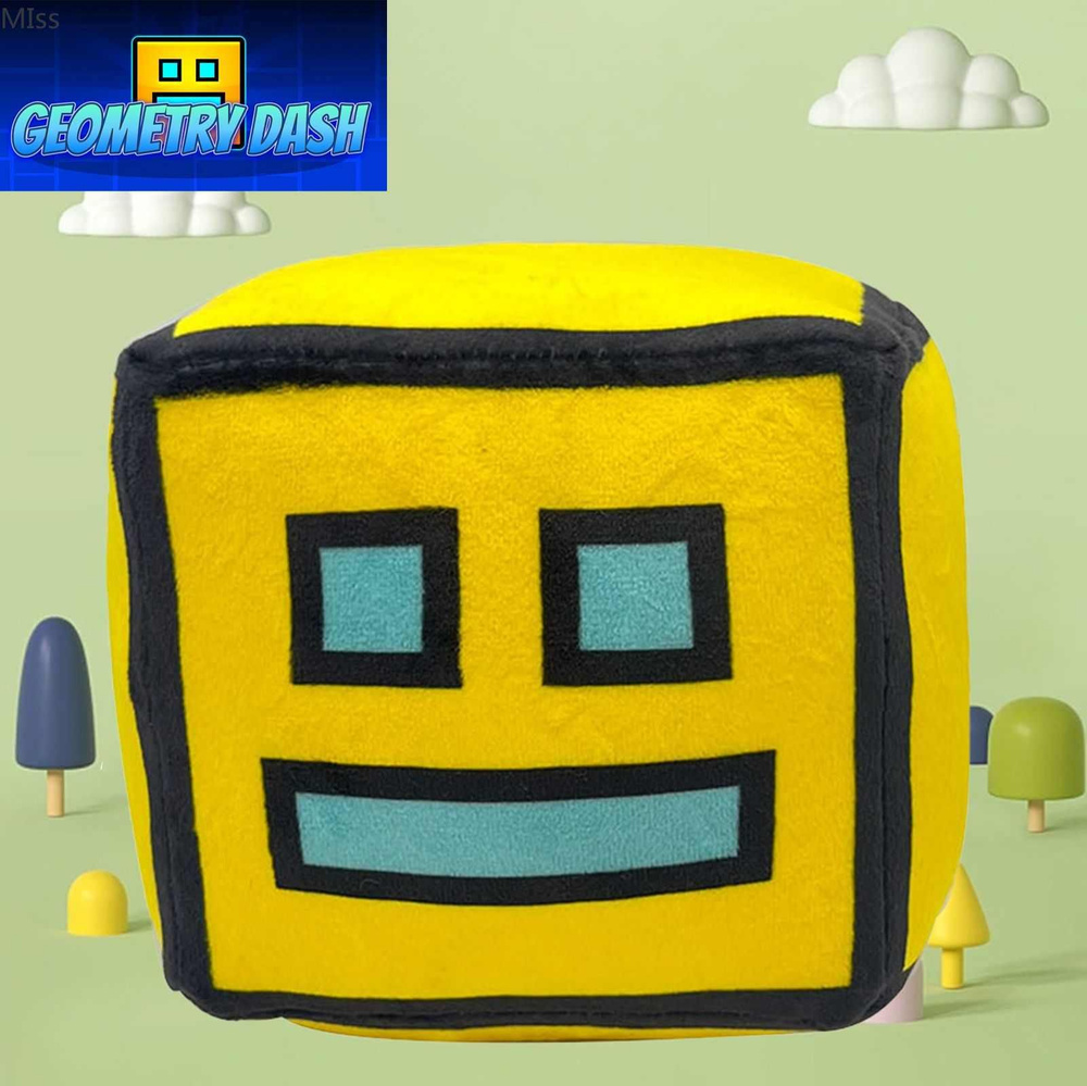 Мягкая игрушка/ Geometry Dash miss - купить с доставкой по выгодным ...