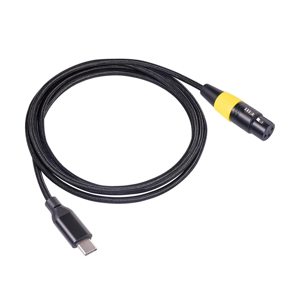 Микрофонный кабель XLR мама USB 2м - купить с доставкой по выгодным ...