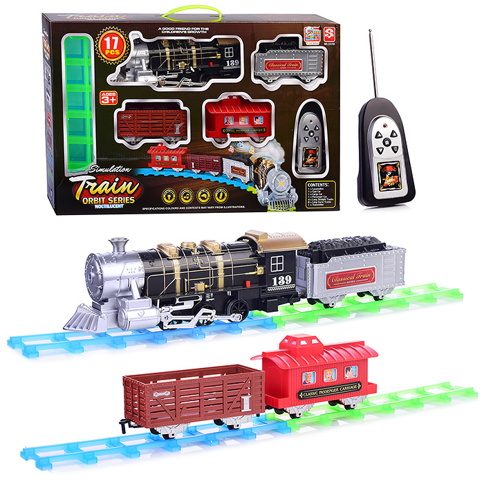 Железная дорога игрушечная на радиоуправлении UralToys 3378 Игрушка на ...