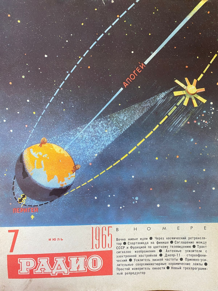 Журнал "Радио". Выпуск №7 1965 - купить с доставкой по выгодным ценам в интернет-магазине OZON ...