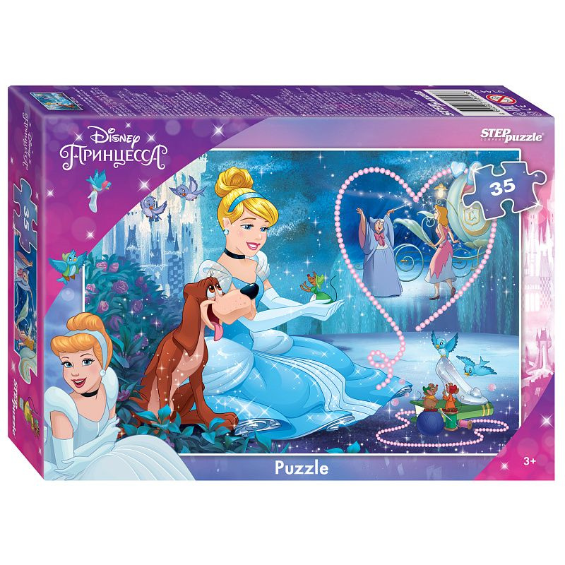 Пазл STEP puzzle 35 Золушка - 3 91443 - купить с доставкой по выгодным ценам в интернет-магазине ...