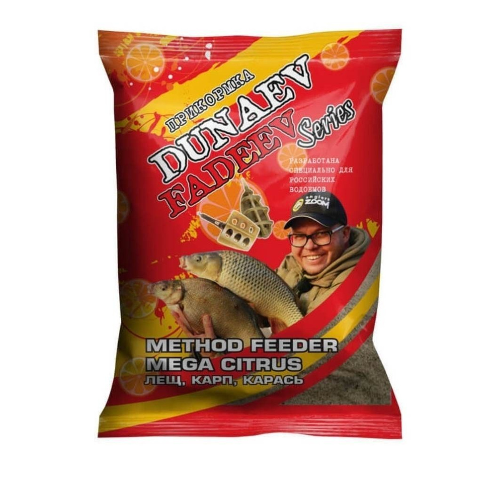 Прикормка "DUNAEV-FADEEV" 1кг Feeder Method Mega Citrus - купить с доставкой по выгодным ценам в ...