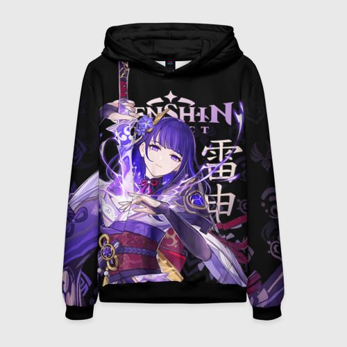 Толстовка Vsemayki 3D Сёгун Райдэн Genshin Impact - купить с доставкой по выгодным ценам в ...
