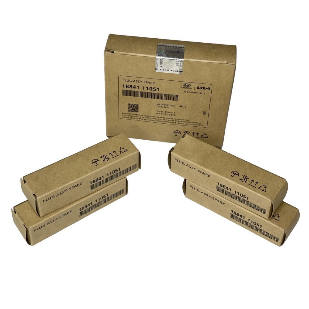 Комплект свечей зажигания Hyundai 1884111051-0lii - купить по выгодным ...