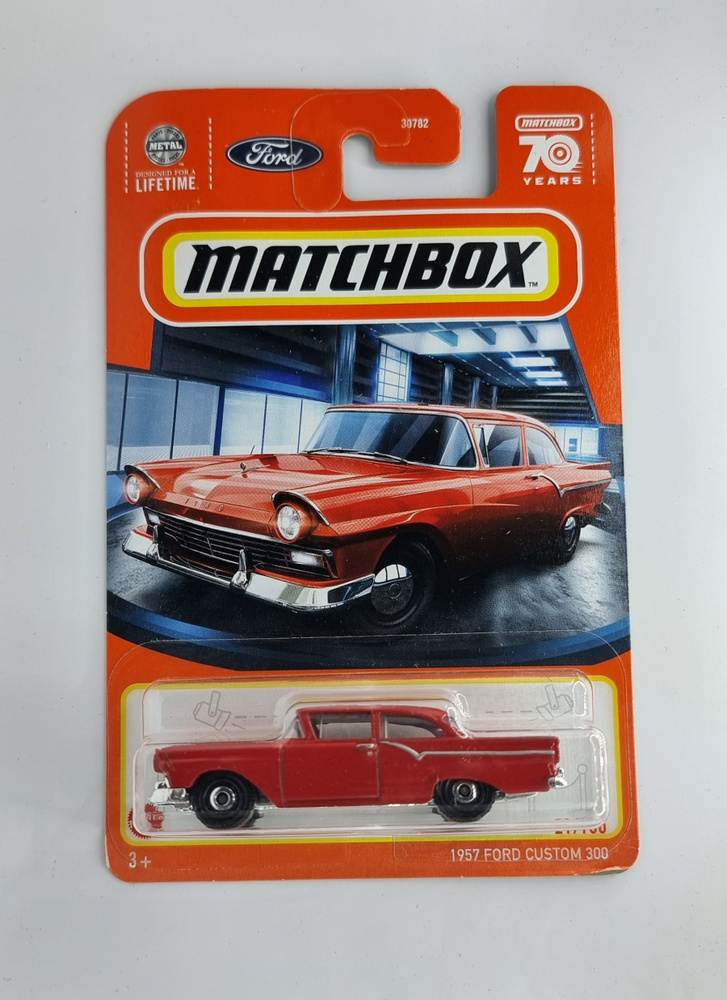 Машинка игрушечная 1957 FORD CUSTOM 300 matchbox - купить с доставкой по выгодным ценам в ...