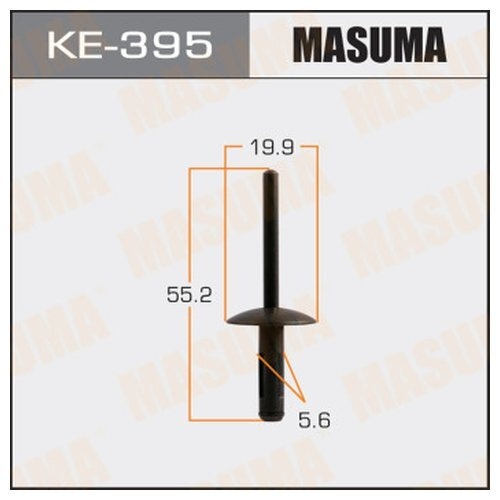 Зажим, молдинг / защитная накладка Masuma KE395 для BMW X3 F25, X4 F26, X5 F15, F85, X6 F16, F86 ...