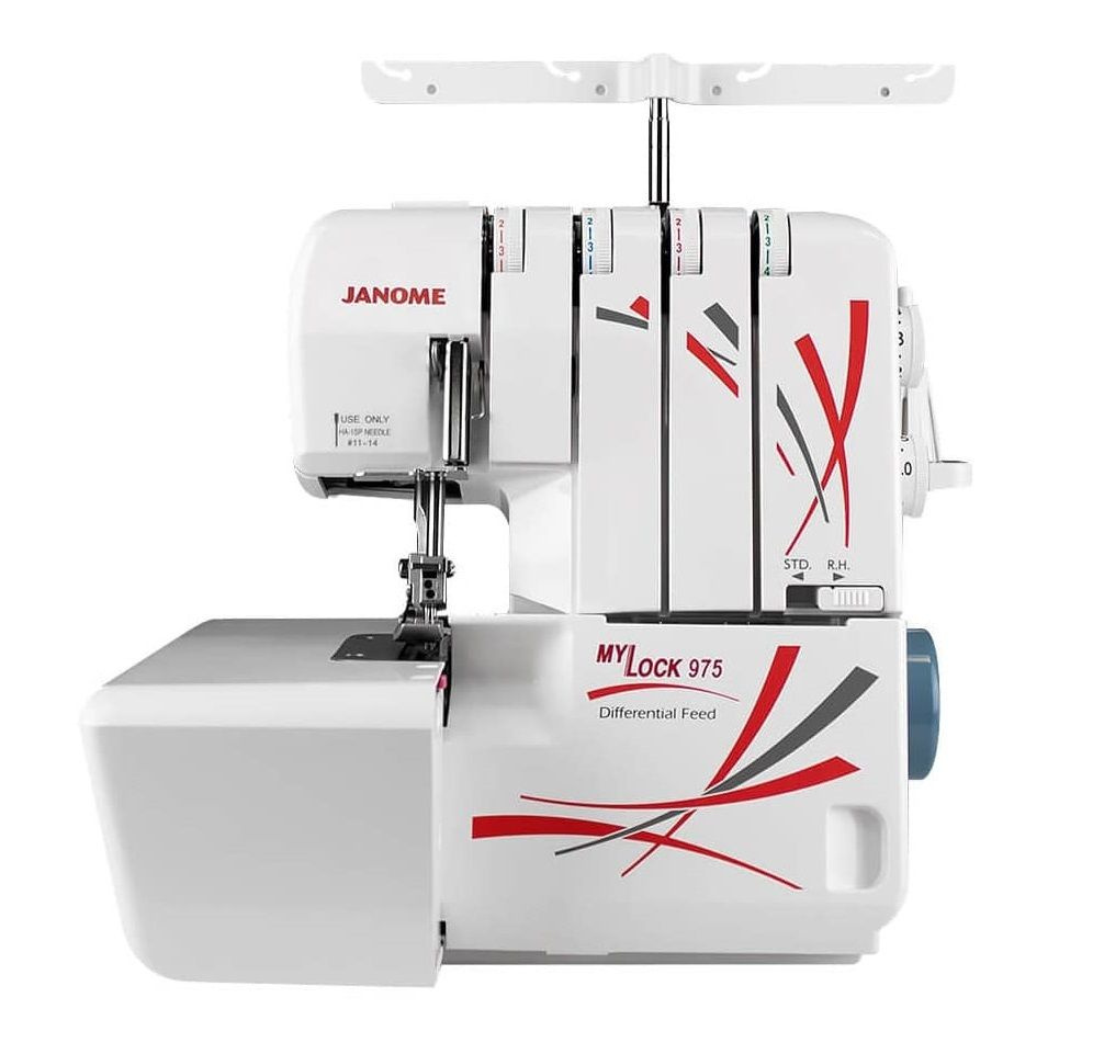 Оверлок Janome MYLOCK 975 D 2-3-4х ниточный 13 видов швов - купить по ...