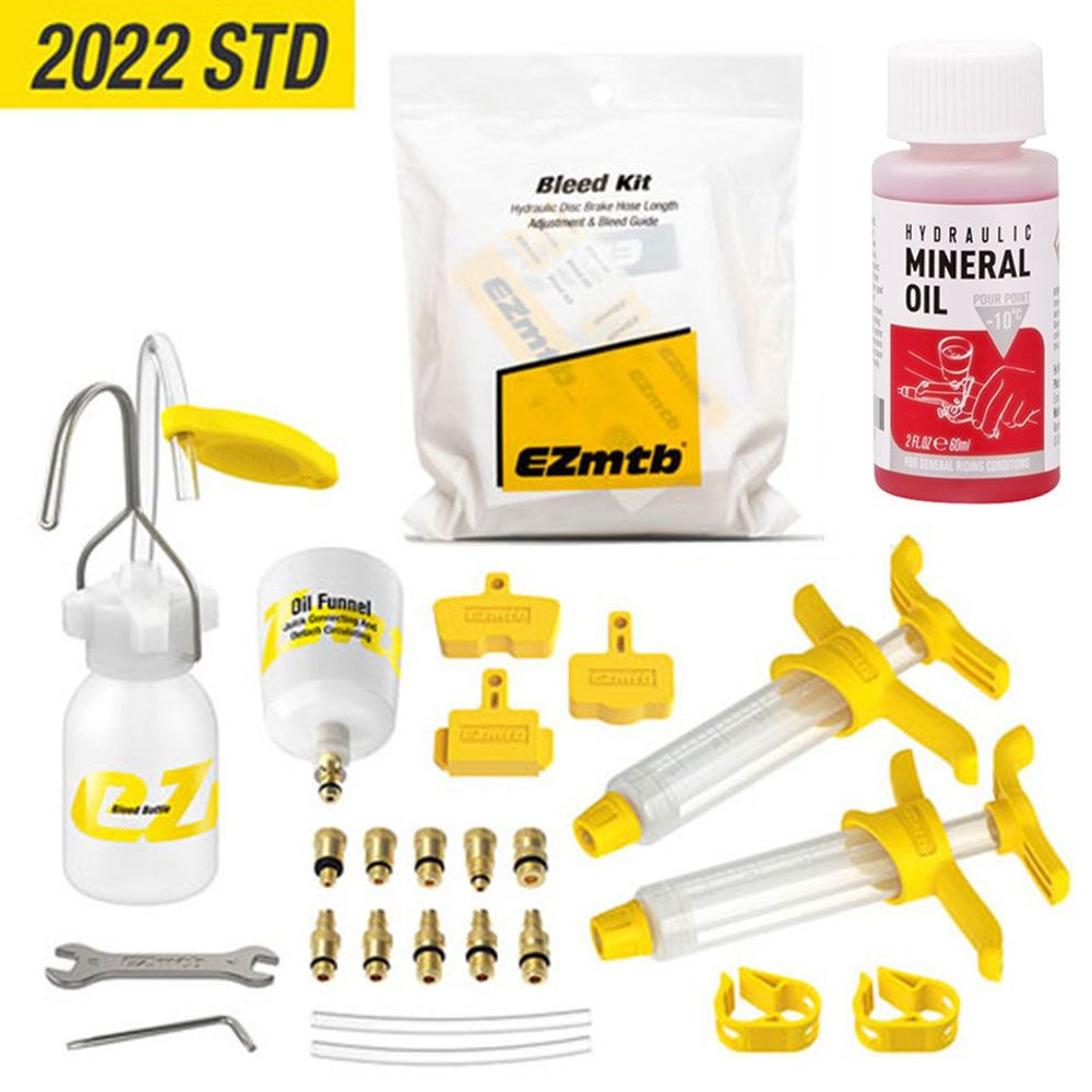 Набор для прокачки тормозов EZmtb Bleed Kit Для SHIMANO, MAGURA, Avid ...