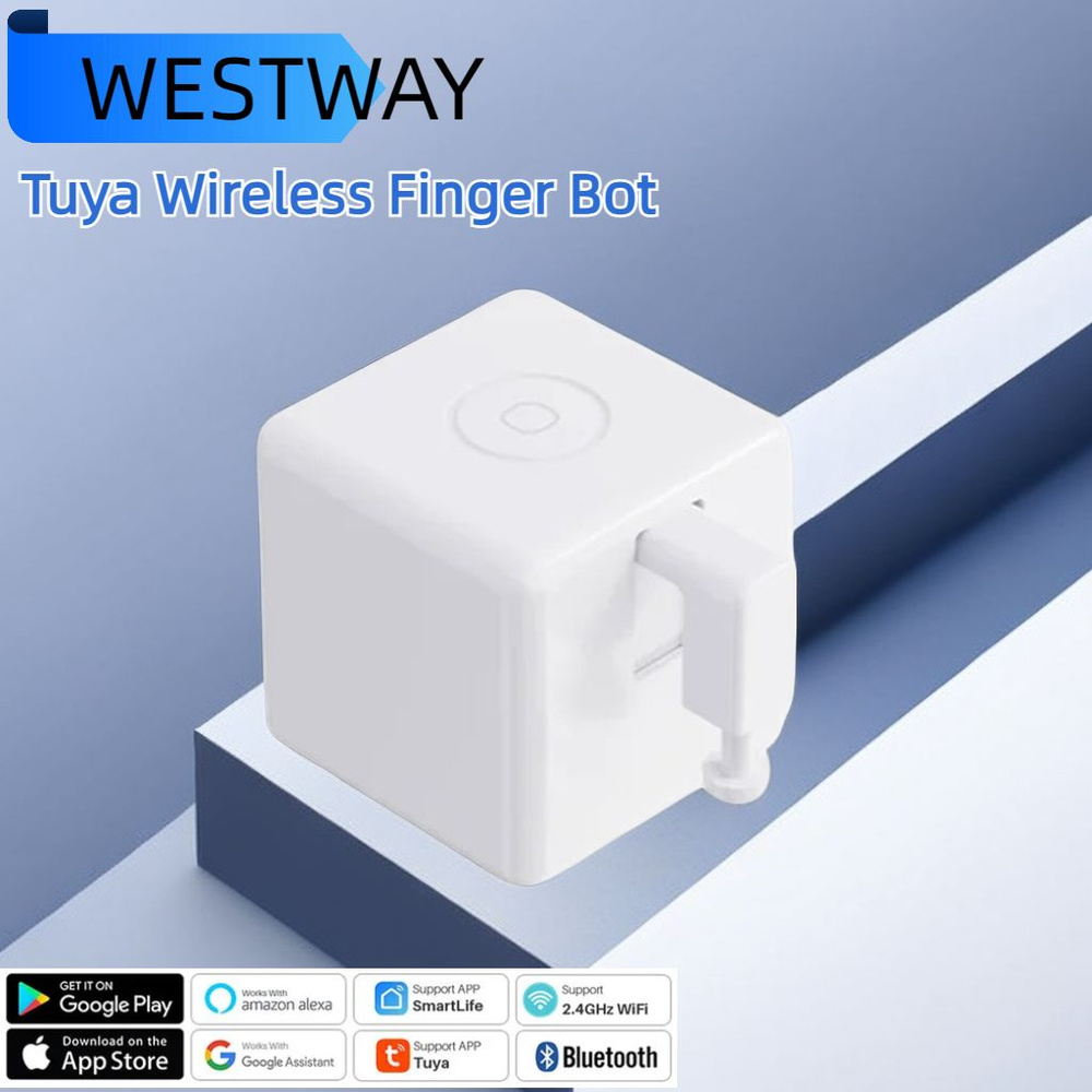 Fingerbot Moes Умный нажиматель кнопок / Bluetooth, Tuya Smartlife ...