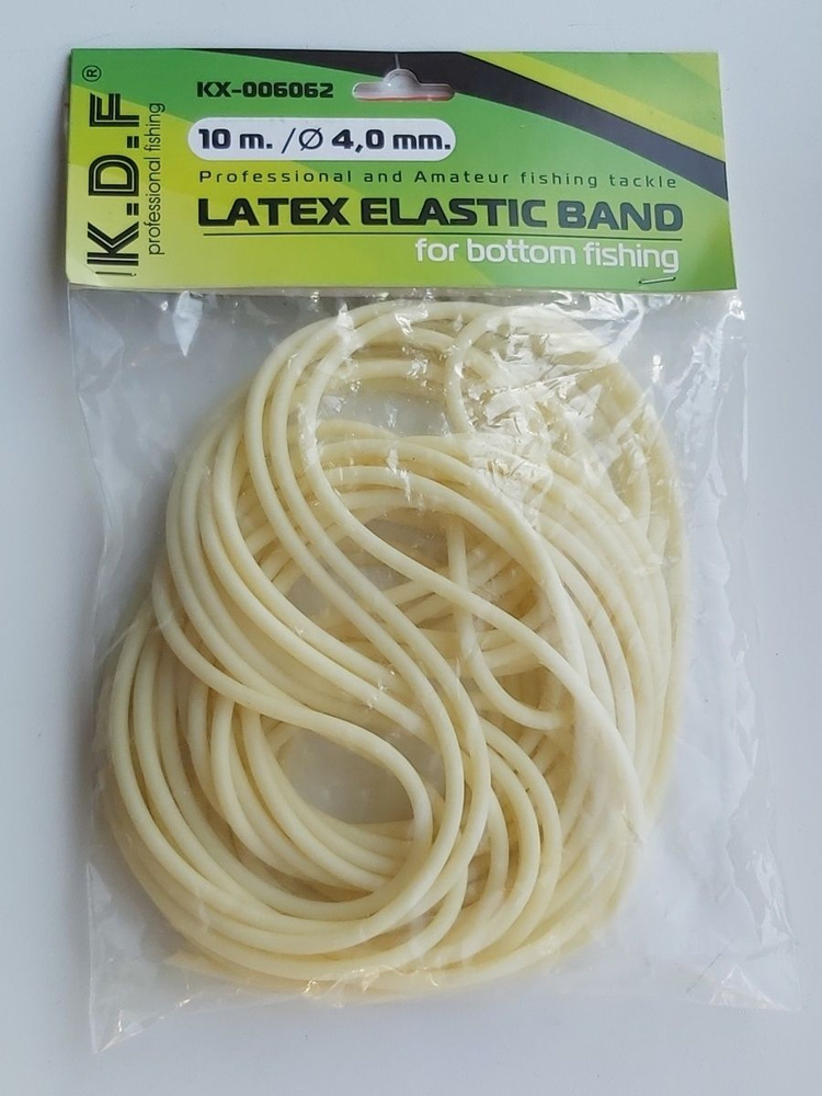 резинка KDF latex elastic band 10m 4 mm - купить по выгодной цене в ...