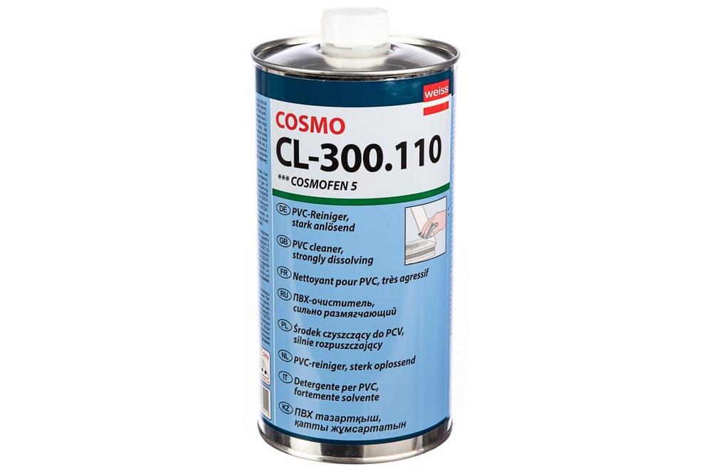 Сильнорастворяющий очиститель для ПВХ COSMOFEN COSMO CL-300.110 ...
