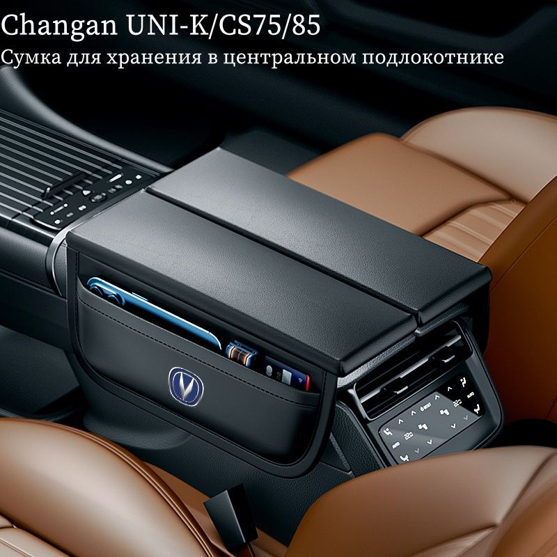 Changan UNI-K/CS75/85 PLUS декоративные детали центрального подлокотника, детали салона ...