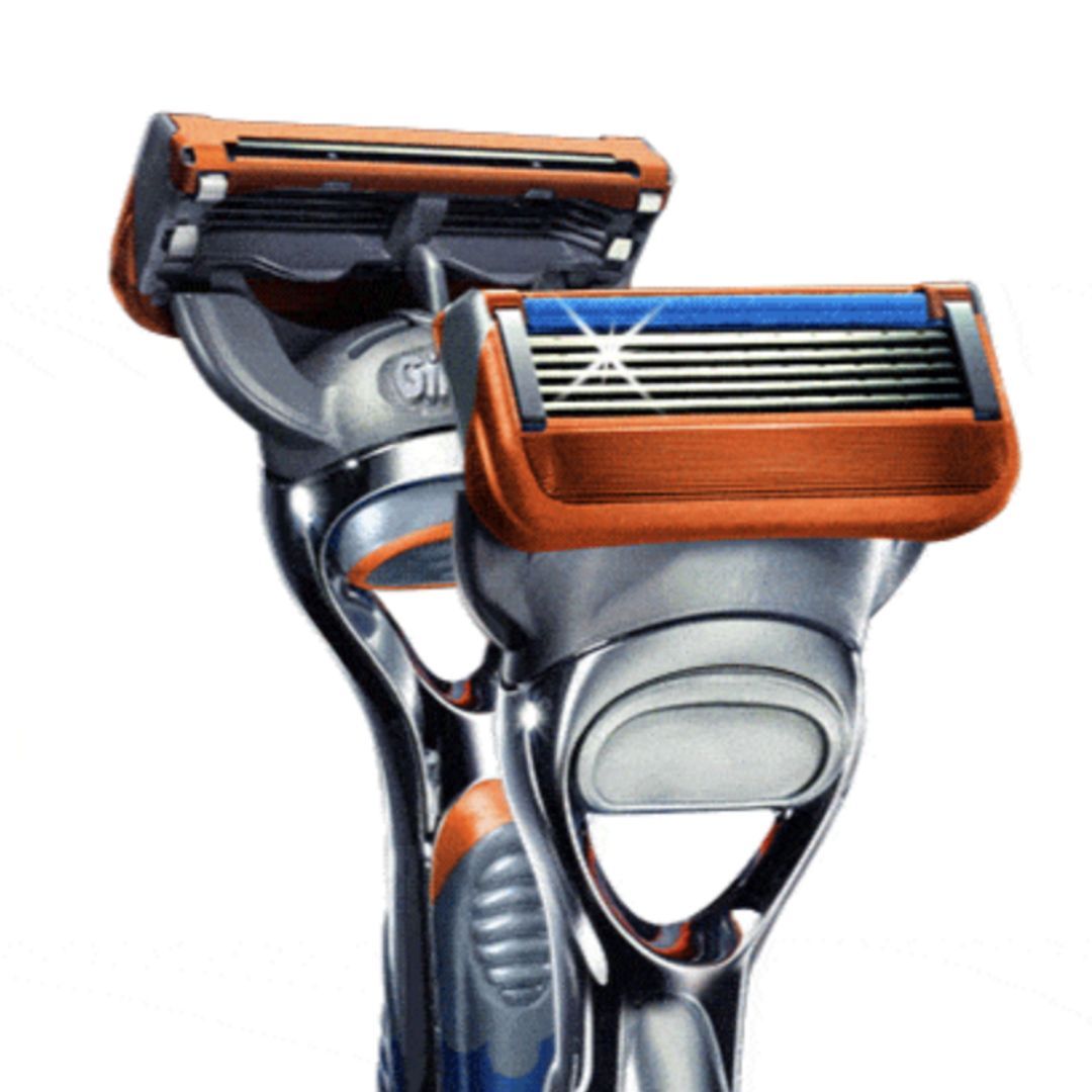 Сменные кассеты Gillette Fusion5 с 5 лезвиями для бритья, 8 шт / Лезвия ...
