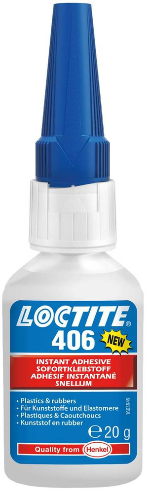 Цианоакрилатный клей Loctite 406 (20 гр), Henkel - купить по выгодной ...