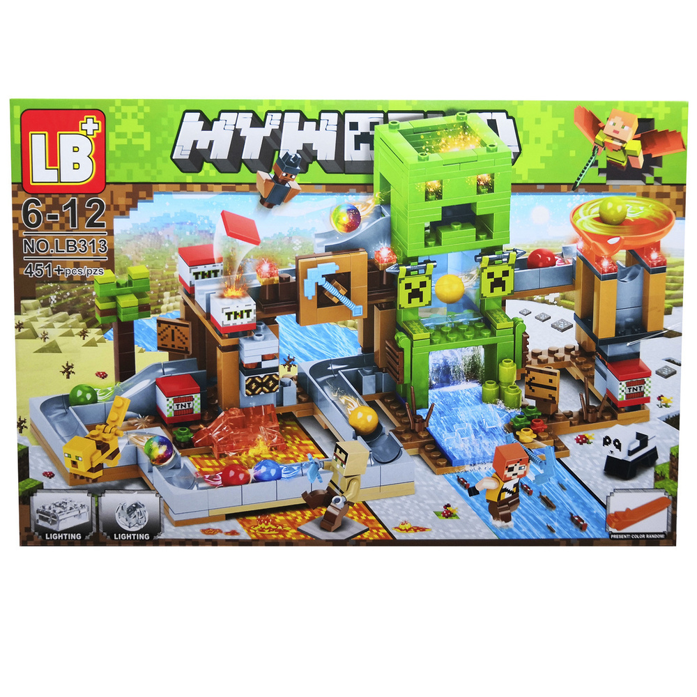 Конструктор Лего Майнкрафт My world LB313 Крипер - купить с доставкой ...