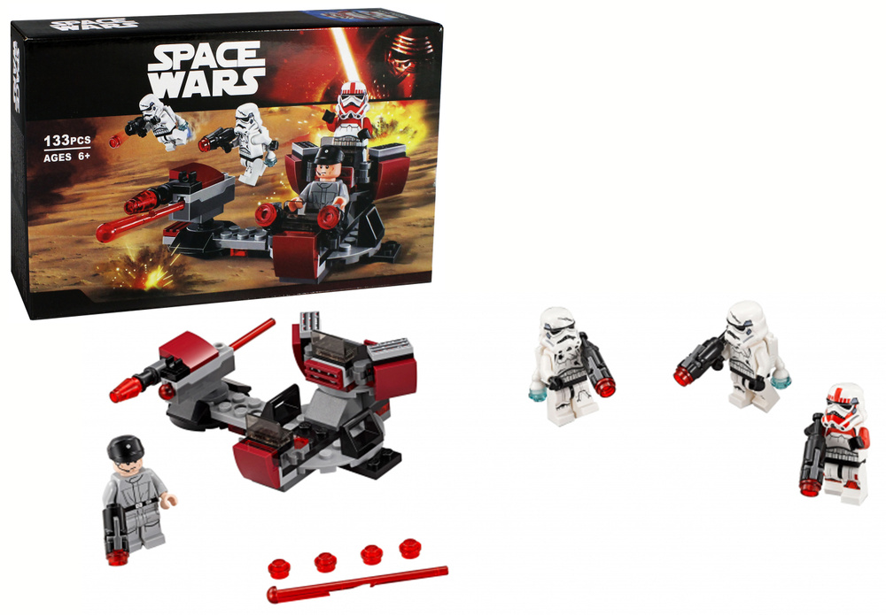 Конструктор Звездные войны Боевой набор Галактической Империи 133 ...