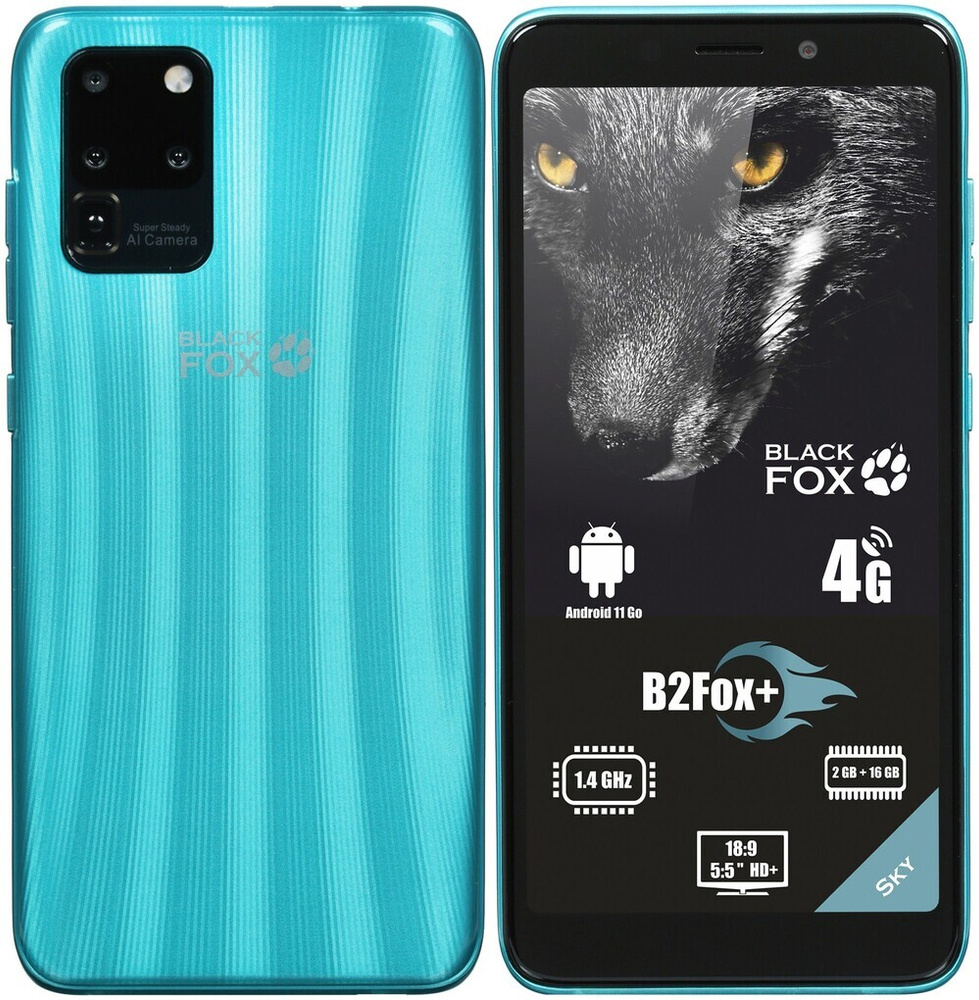 Смартфон BlackFox Fox B2 Fox+ (Fox B2 Fox+) - купить по выгодной цене в ...