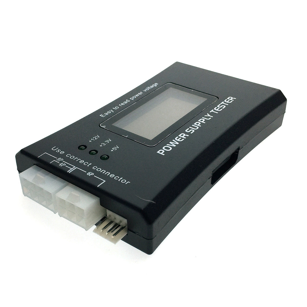Тестер с цифровой индикацией для блоков питания ATX Power Supply Tester ...