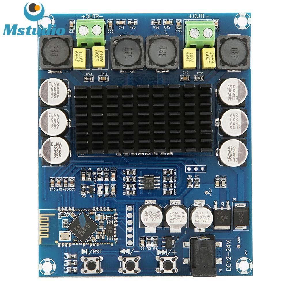 TPA3116D2 Блютуз Плата стерео усилитель звука Bluetooth Модуль питания ...