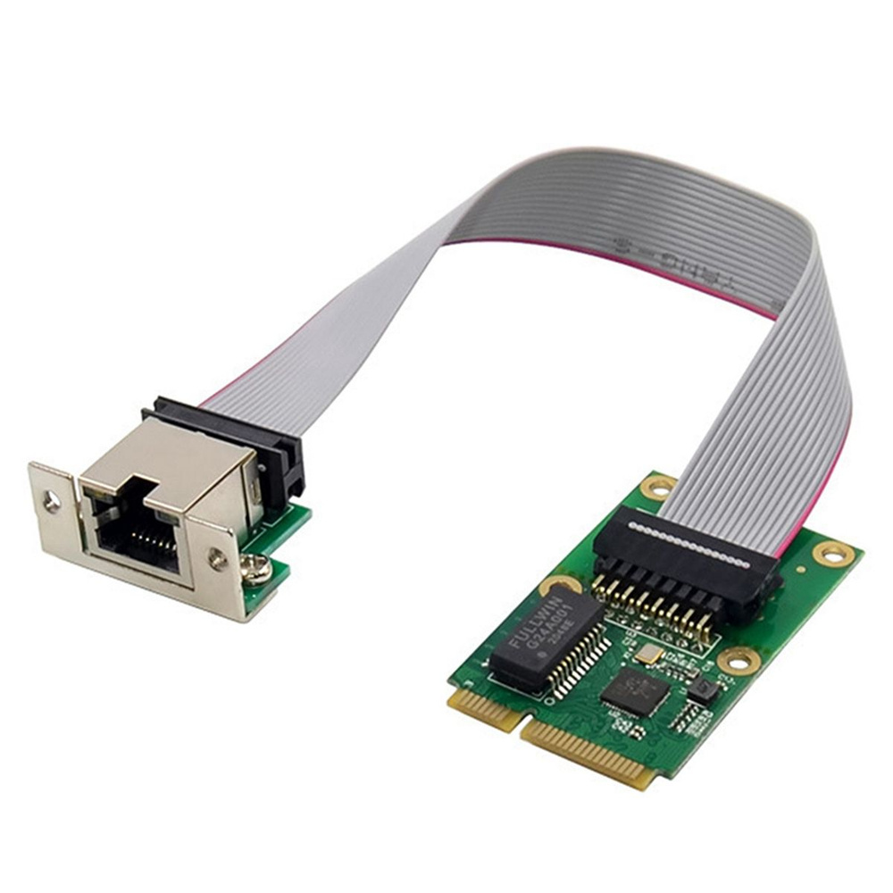 RTL8111F Mini PCIE Гигабитная сетевая карта с одним портом Ethernet LAN ...