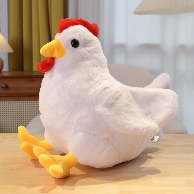 Мягкая игрушка курица петух цыпленок/обнимашка для засыпания и сна ...