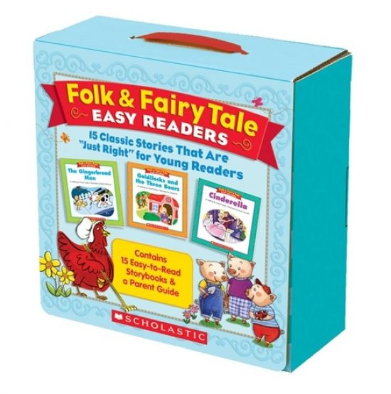 Folk & Fairy Tale Easy Readers Pack: 15 Classic Stories - купить с ...