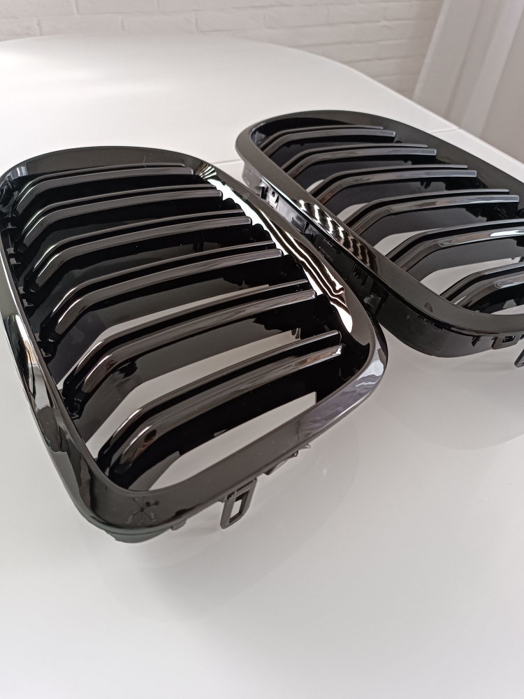 Решетка радиатора ноздри горбатые BMW X5 E70 X6 E71 - B арт. ER256 ...