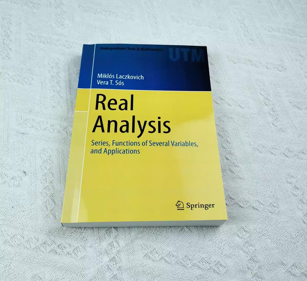 Real Analysis: Series, Functions of Several Variables, and A - купить с ...