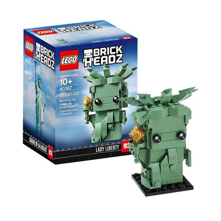 Конструктор LEGO Brickheadz Статуя Свободы (40367) - купить с доставкой ...