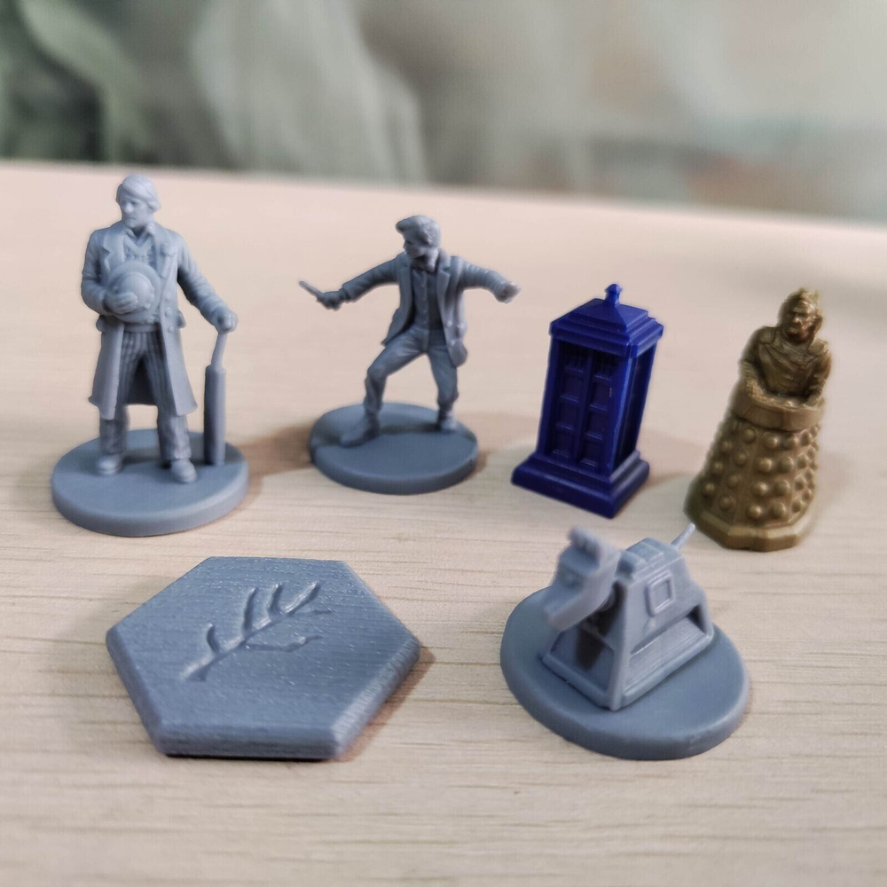 6 шт. Doctor Who ля настольных игр , Шахматы Очень маленький. Tardis ...
