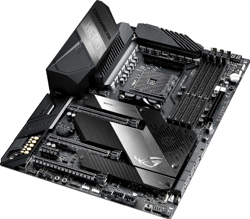 Материнская плата ASUS ROG CROSSHAIR VIII HERO (WI-FI) купить по низкой ...